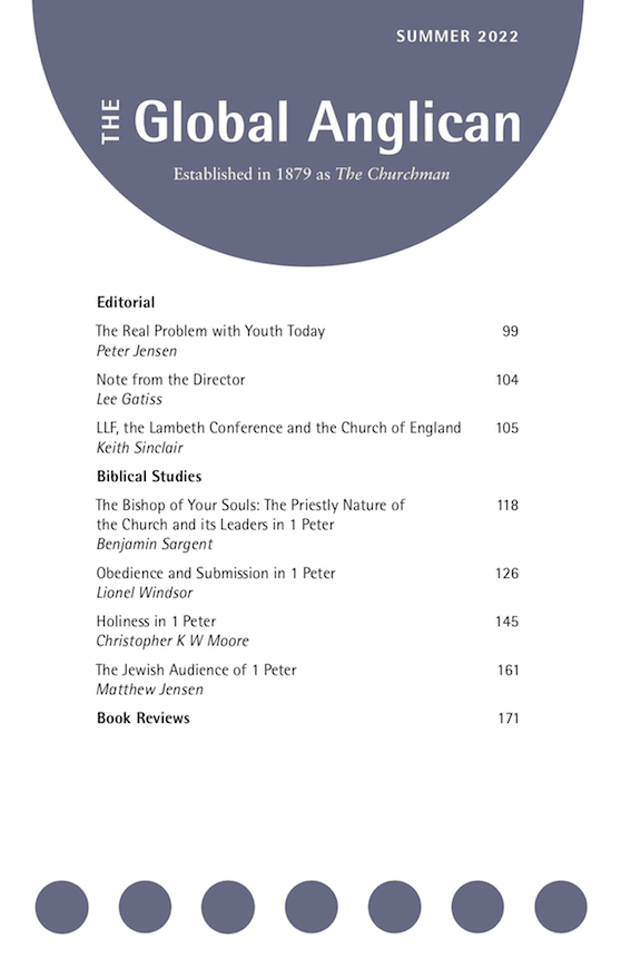 The Global Anglican Vol 136/2 - Church Society